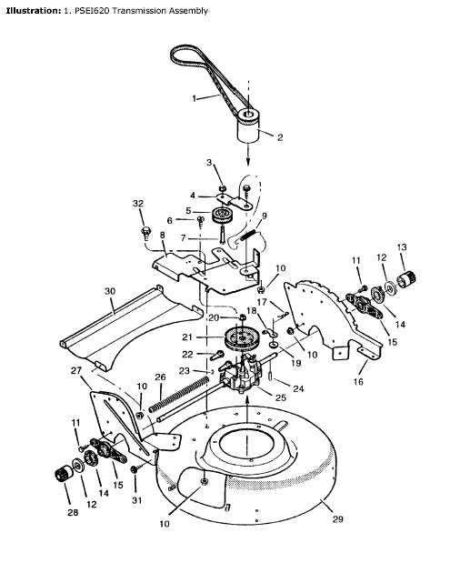 Hayter Double Three (533T001001) Parts Diagram, Drive