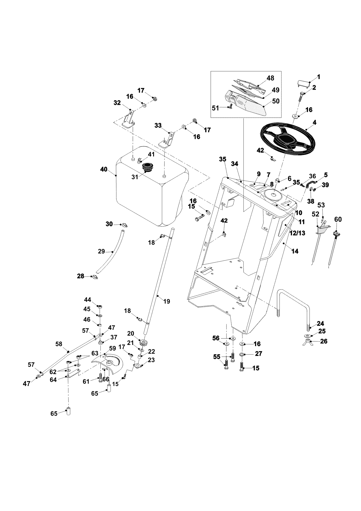 Countax K Series K1850 Lawn Tractor 2003 (2003) Parts Diagram, Page 2