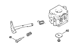 Stihl 011 Chainsaw (011AVE) Parts Diagram, N_-Carburetor HDC-17B