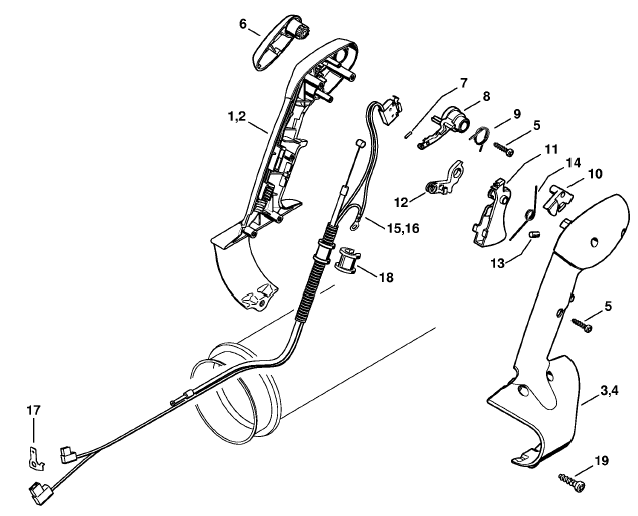 Stihl (BR 600 Z) Parts Diagrams