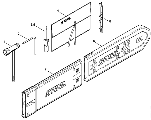 Stihl (MS650) Parts Diagrams