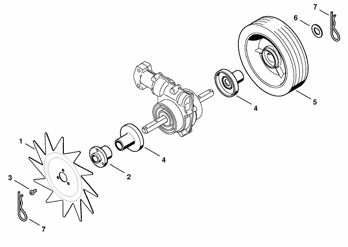 Stihl FC-MM Edger Attachment (FC-MM) Parts Diagram, Edger FC-MM