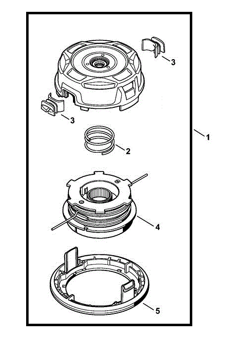 Stihl AutoCut C 26-2 (AutoCut C 26-2) Parts Diagram, Page 1