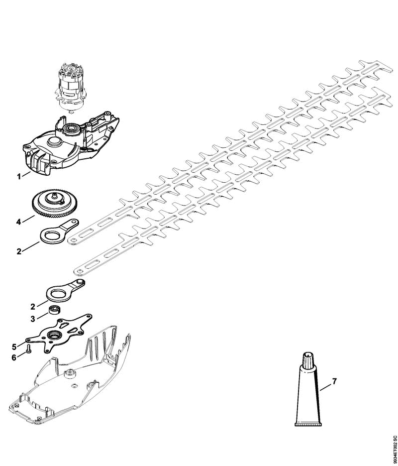 Stihl (HSA 86) Parts Diagrams