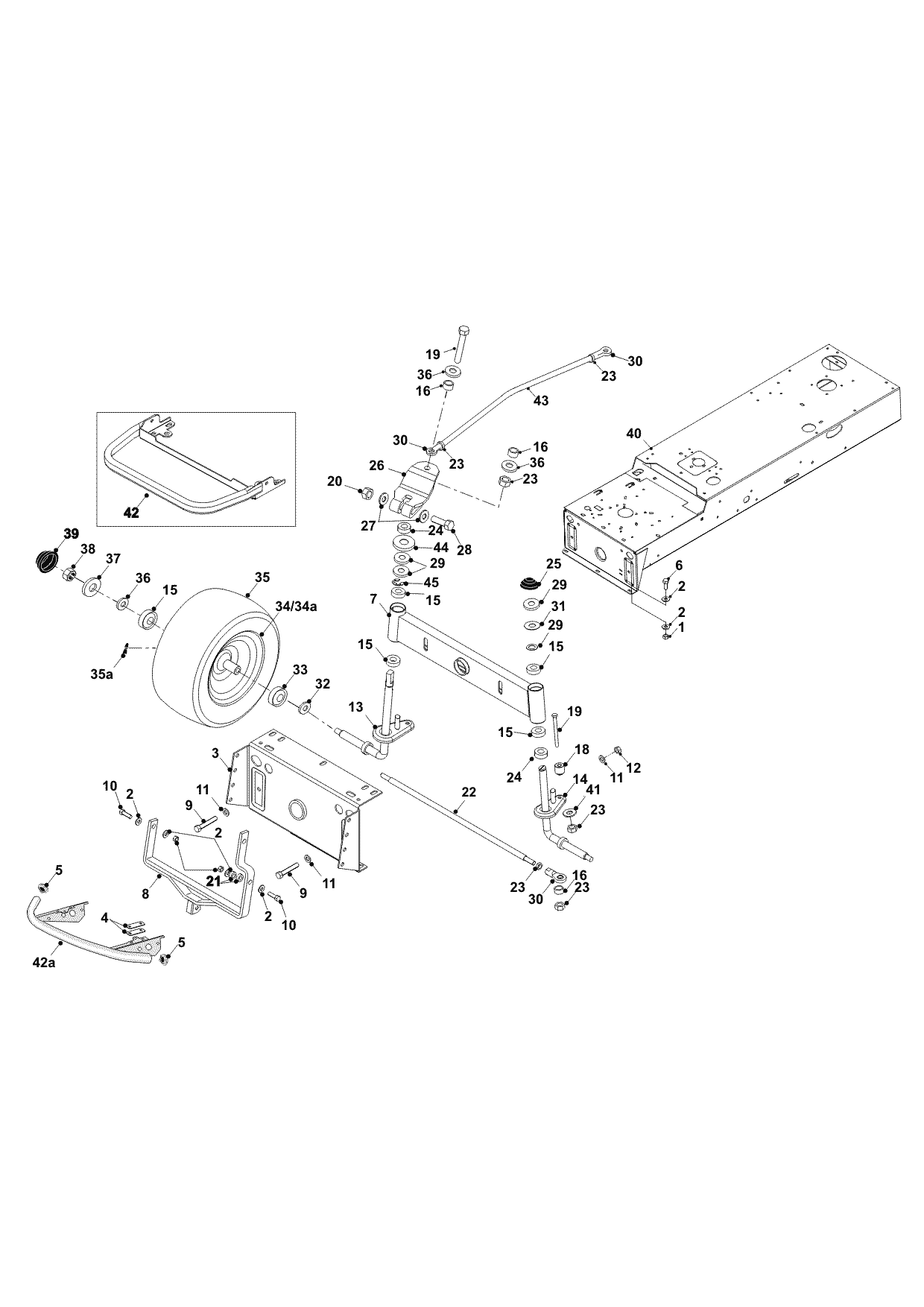 Countax K Series K1850 Lawn Tractor 2003 (2003) Parts Diagram, Page 3