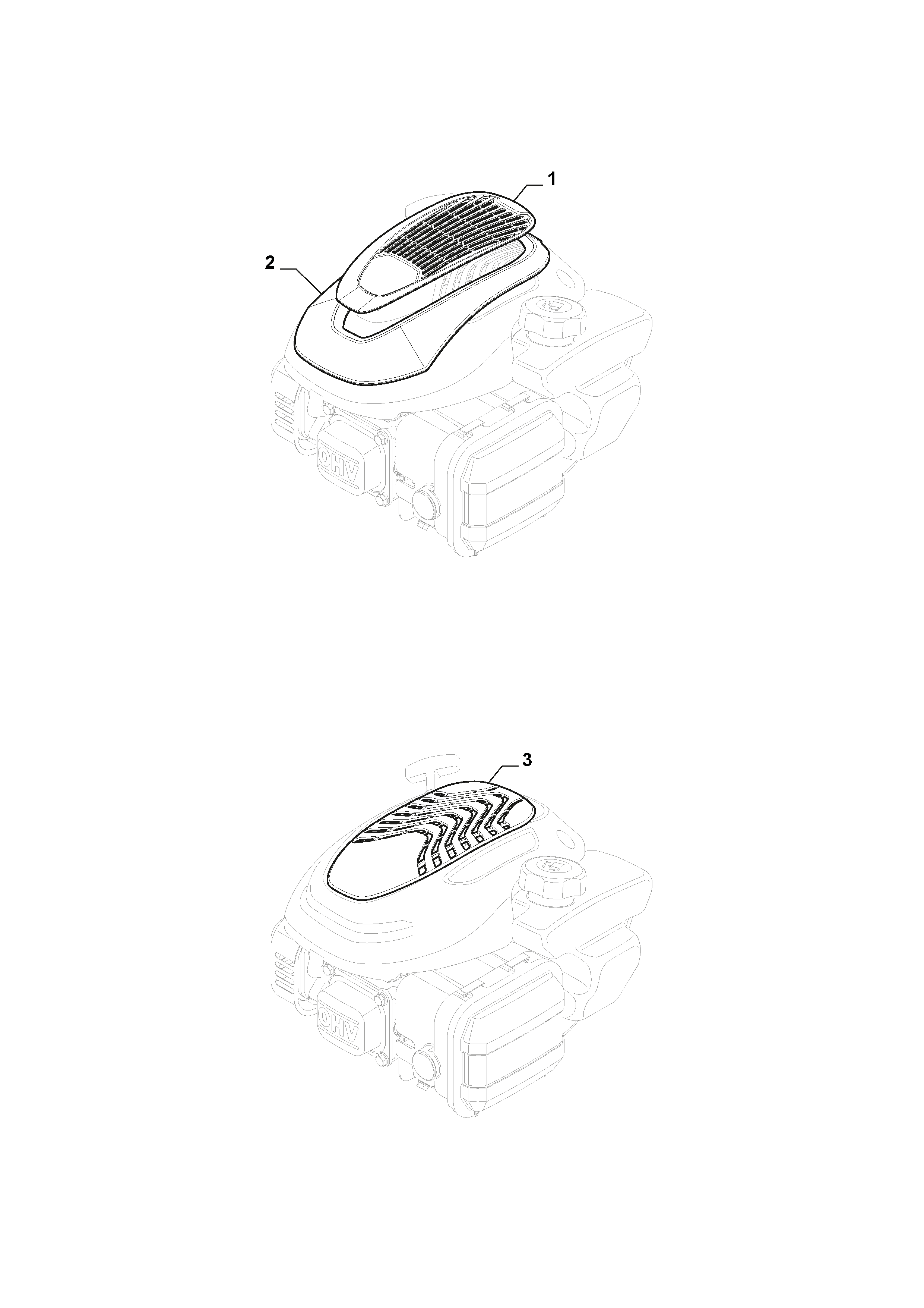 Mountfield HP45 Petrol Rotary Mower (2L0481048-AMZ] [2020-2022]) Parts ...