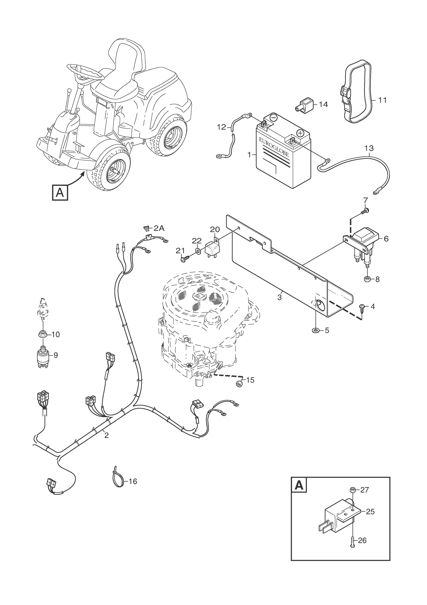 Stiga Park Compact 16 4WD (2011) Parts Diagram, Page 9