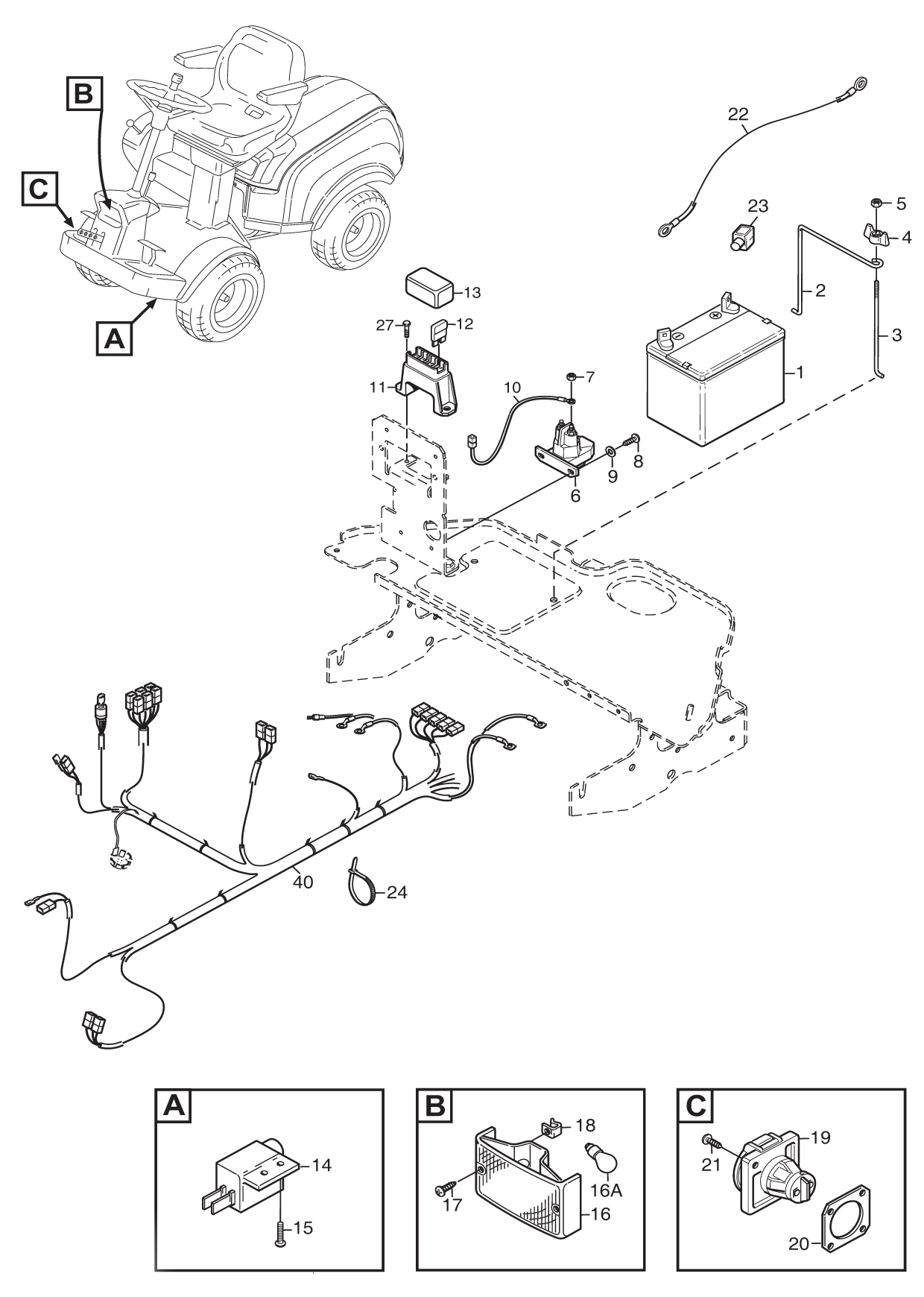 Stiga Park Residence (2010) Parts Diagram, Page 10