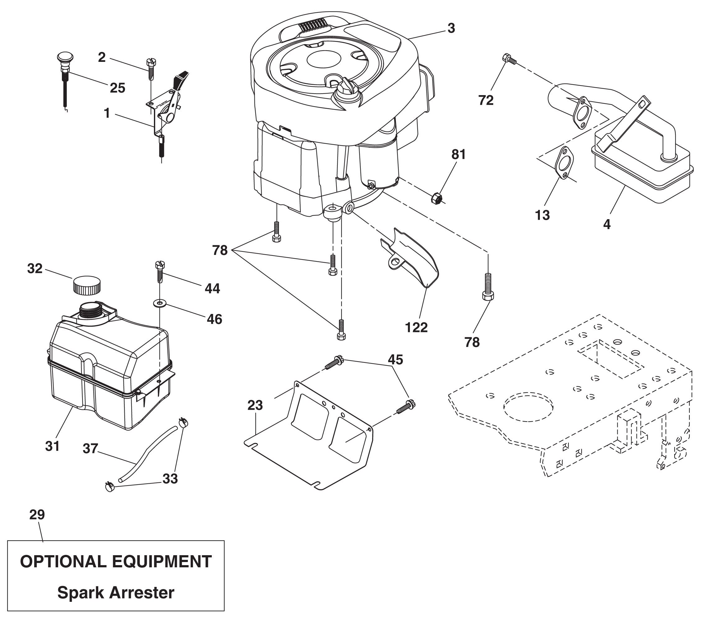 McCulloch M125-97HRB (96061031401 - (2011)) Parts Diagram, Page 6