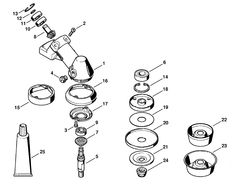 Stihl (FS480) Parts Diagrams