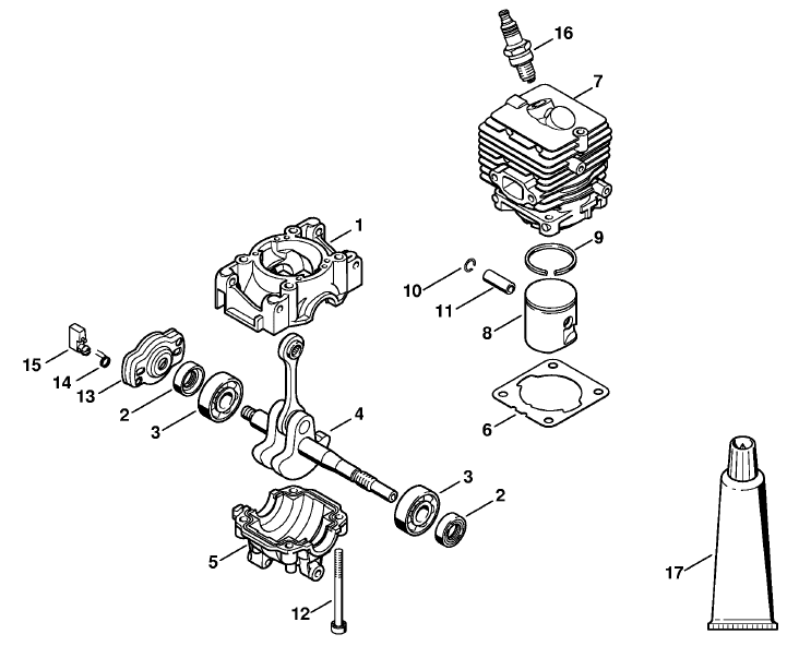 Stihl (FS50C-EL) Parts Diagrams