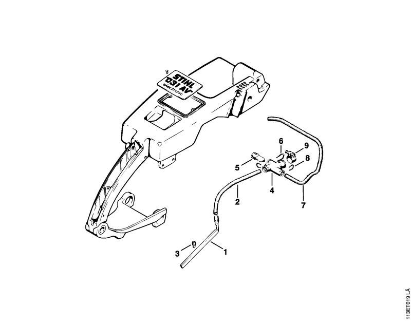 Stihl (031) Parts Diagrams