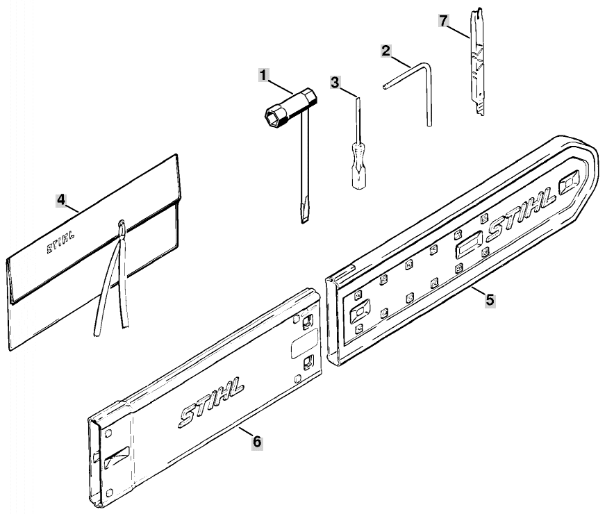 Stihl (MS780 R) Parts Diagrams