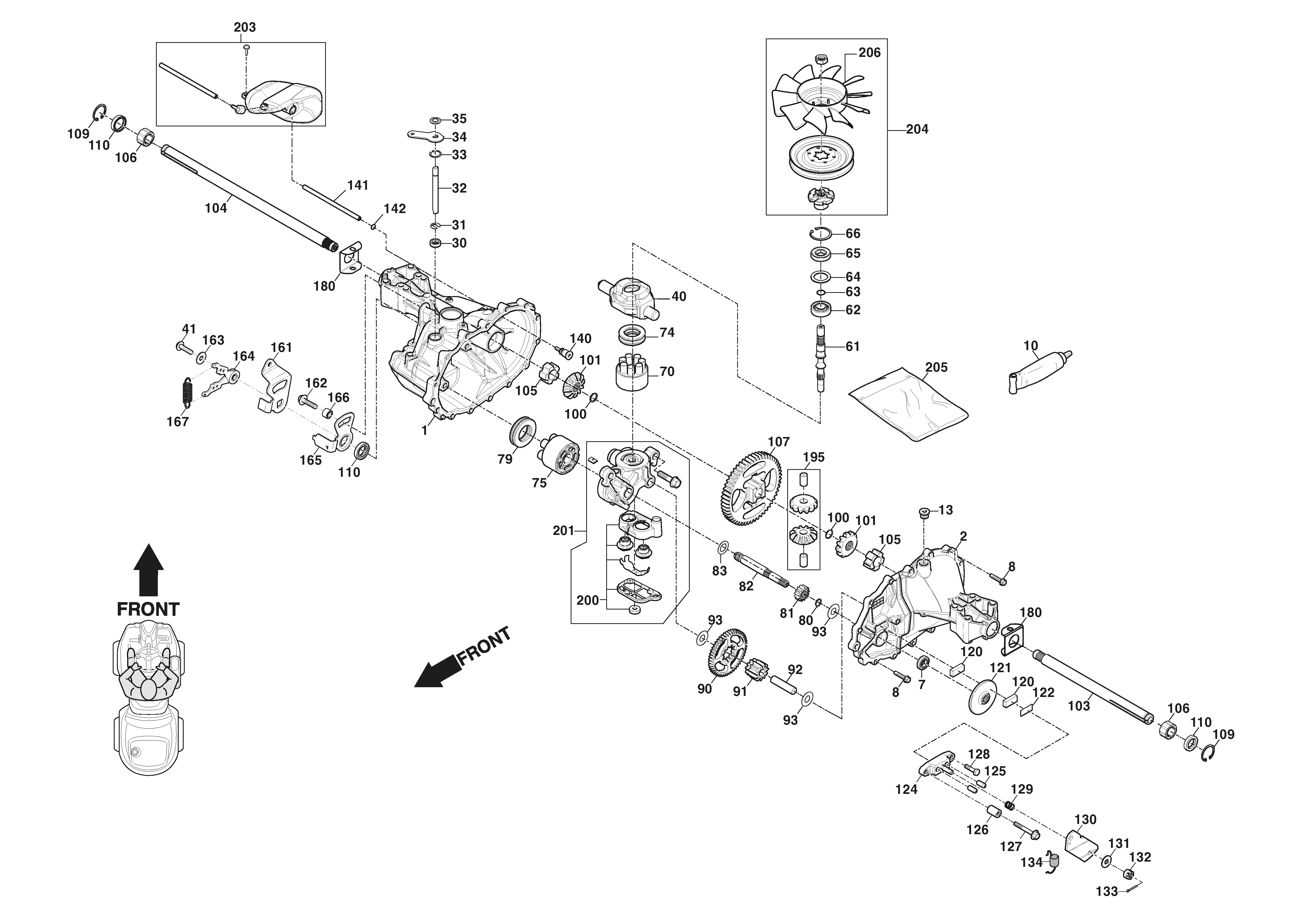 Stiga Park 300 LC (2F5280245/ST1 (2025)) Parts Diagram, 19X1