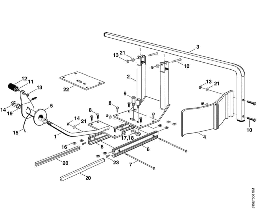 Stihl Logosol Saw Mill (Logosol) Parts Diagram, F-Carriage