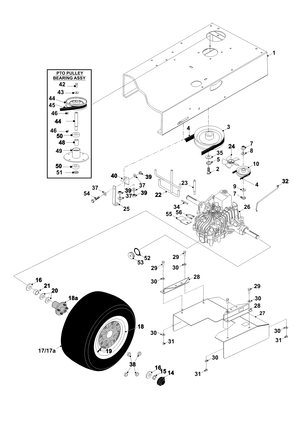Countax K Series K1850 Lawn Tractor 2006 (2006) Parts Diagram, Page 9
