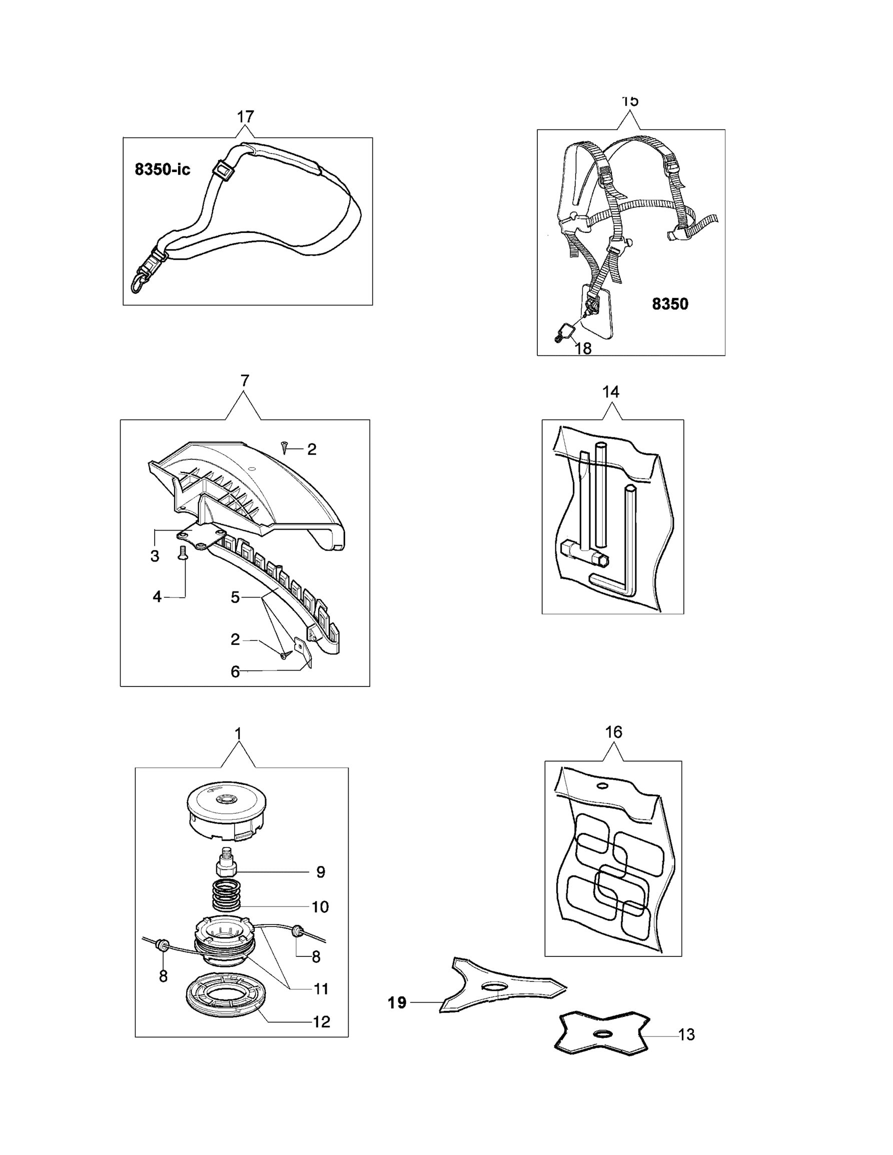 Efco 8350 (2009) Parts Diagram, Page 6